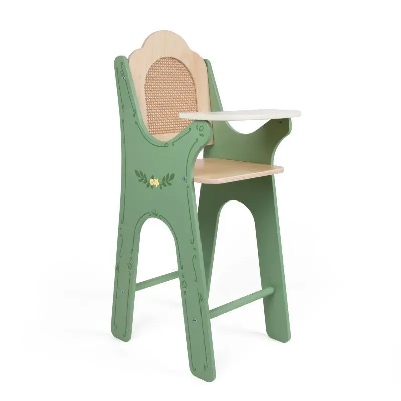 Classic world Drvena Stolilca za lutke Vintage