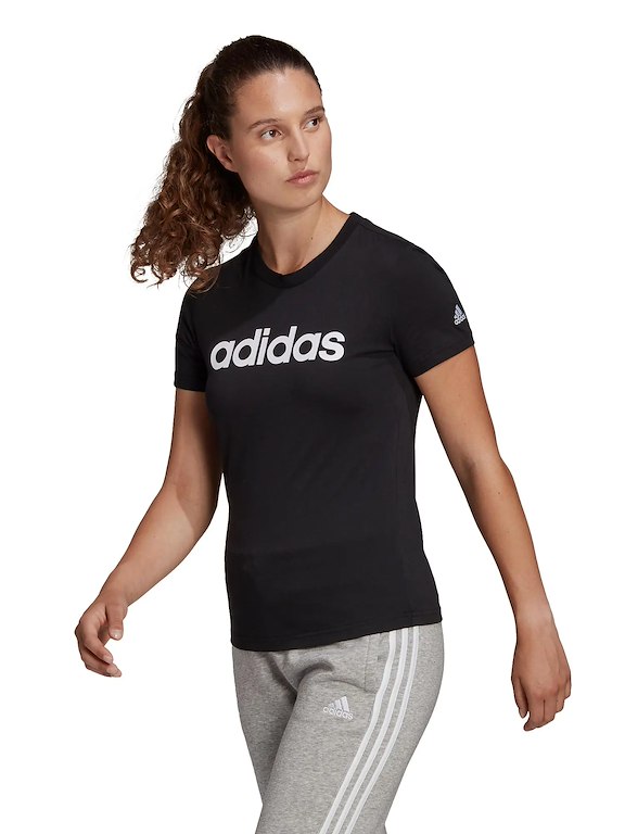 ADIDAS Ženska majica kratkih rukava Essentials Slim crna