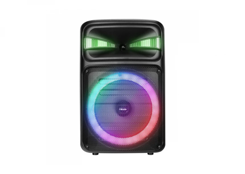 Zvucnik Mikado MD-125KP 40W USB, Bluetooth, micro SD crni