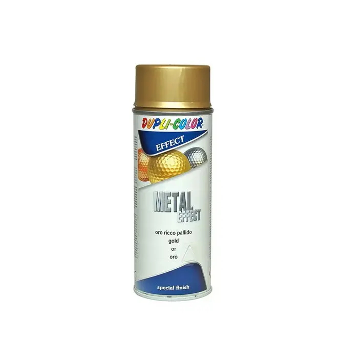 DUPLI COLOR Brzosušivi sprej, Metalik, Zlatna boja, 400ml