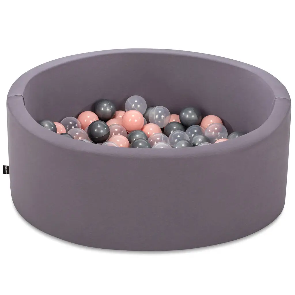 Aberto Design Bazen sa lopticama za decu Pop 200 v3, Tamnosivi