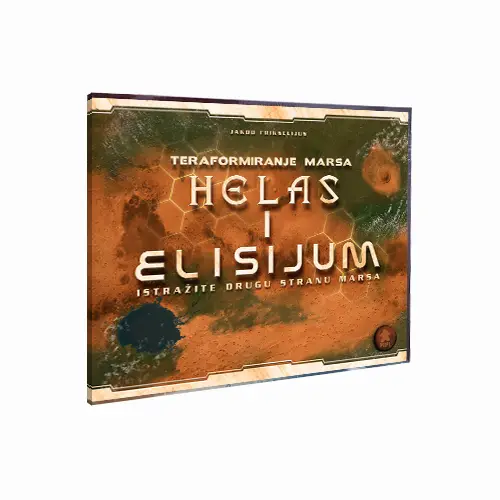 Ekspanzija za društvenu igru Teraformiranje Marsa: Helas i Elisijum
