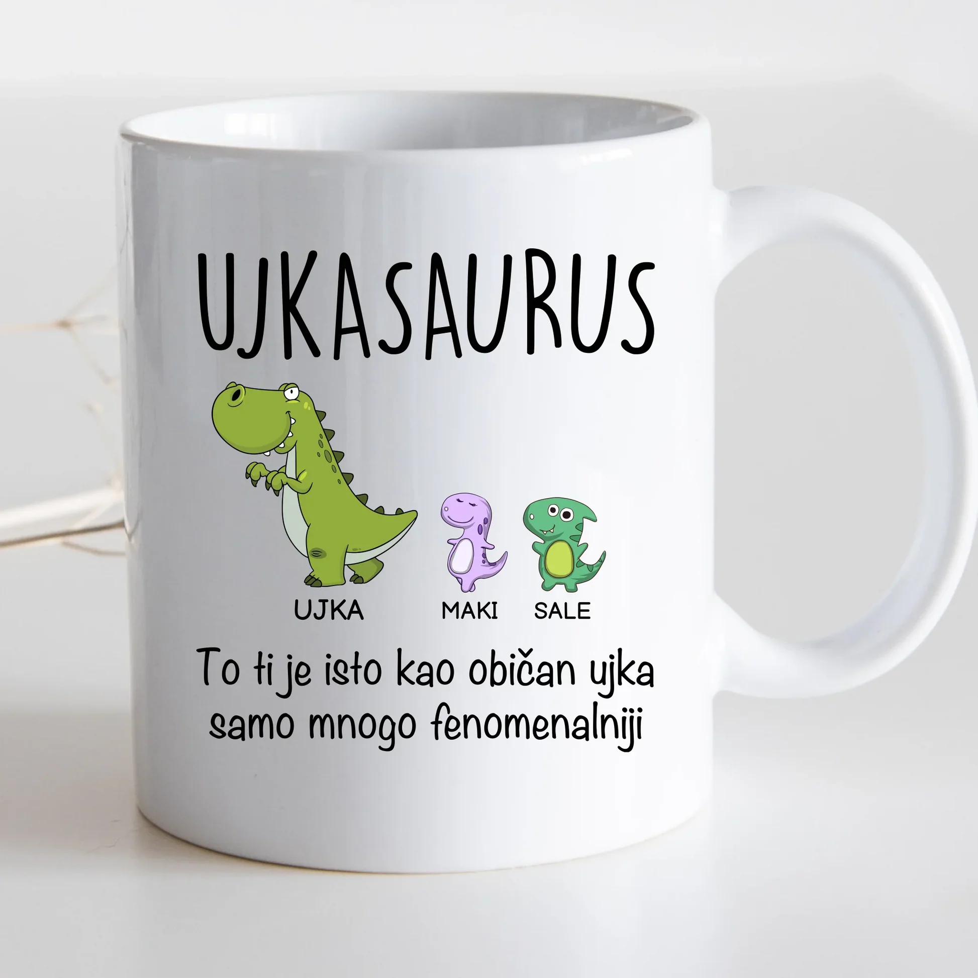 Ujkasaurus šoljica