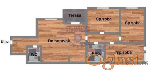 Četvorosoban - 87m2 - Telep