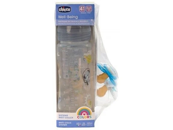 Chicco Set WB flašica 330ml+PhAir laža