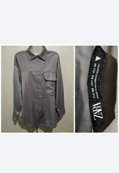 Oversized Zara kosulja - jakna    S