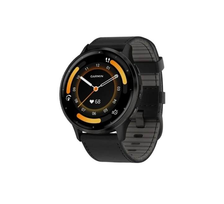 Garmin Smart sat Venu 3 Black Leather - Crni 010-02784-52