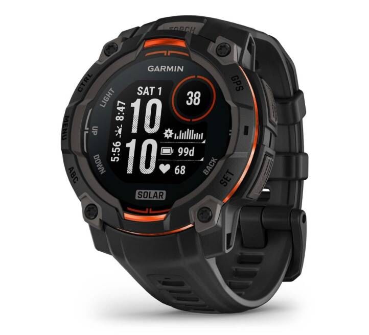 Garmin Smart sat Instinct 3 45 SOLAR - Crni 010-02934-00