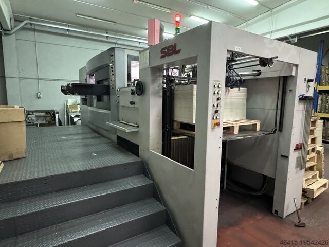 Fleksografska štamparija
SBL die cutting stripping 1060 SE lower plate heating