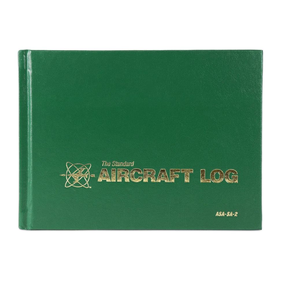 ASA - Aircraft Log Hardcover - ASA-SA-2