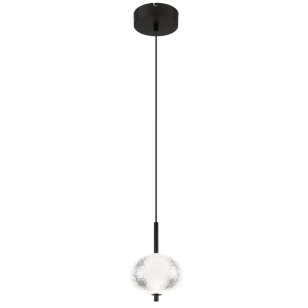 Lusteri i Visilice | Globo Aida 16042H – Crna