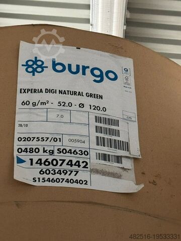 Mat mehanografski papir 60 g/m²
Burgo Experia Digi Natural Green