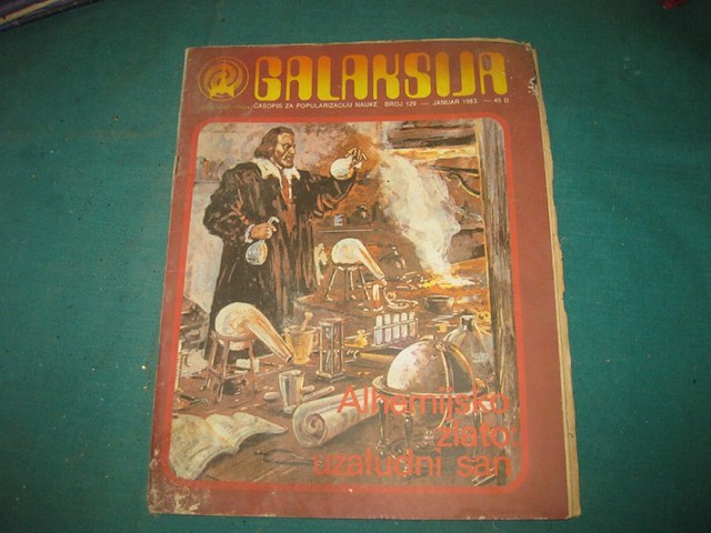 Galaksija br.129 (1983) časopis za popularizaciju nauke