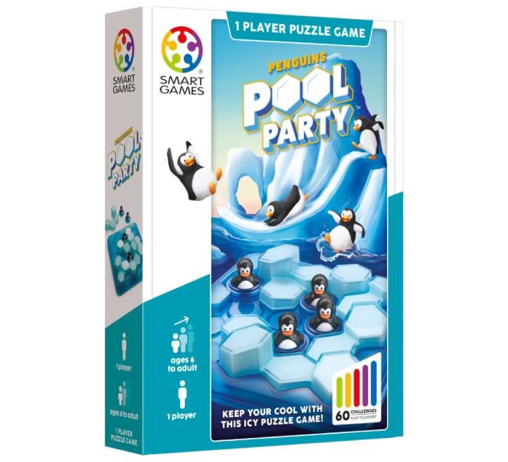 SMARTGAMES IGRA PENGUINS POOLPARTY UZRAST 6 +