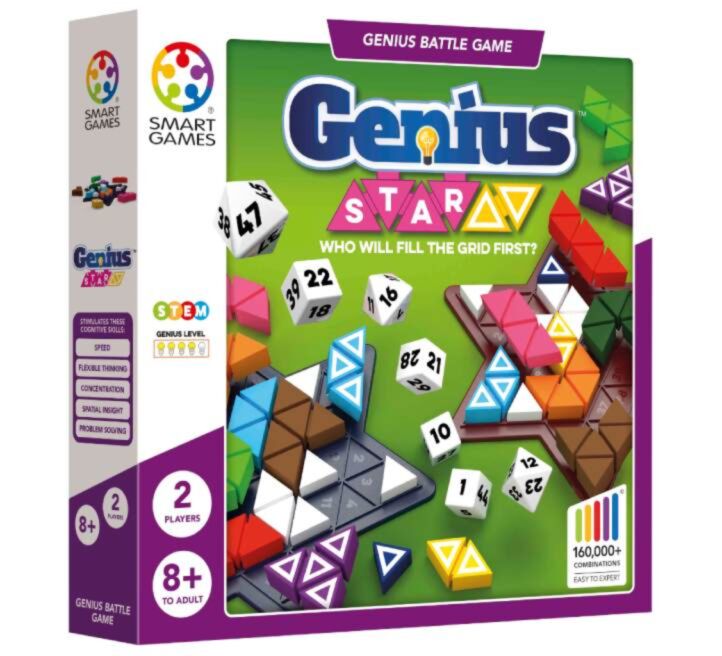 SmartGames Društvena igra Genius Star 8 + za 1-2 igrača