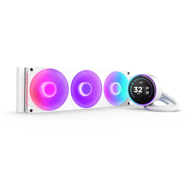 NZXT Vodeno hlađenje Kraken Elite 360 RGB V2 RL-KR36E-W2, bela