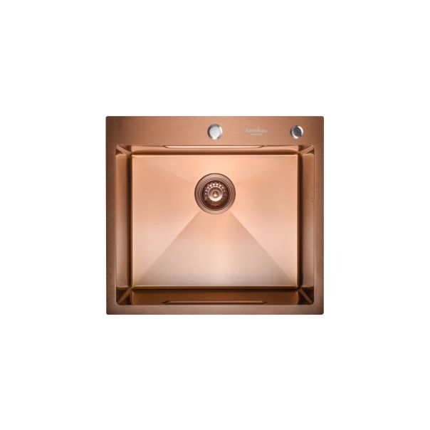 SANDONNA Inox sudopera sa dozerom i korpicom 55x50cm HD5550R