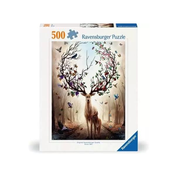Ravensburger puzzle - Magični jelen - 500 delova