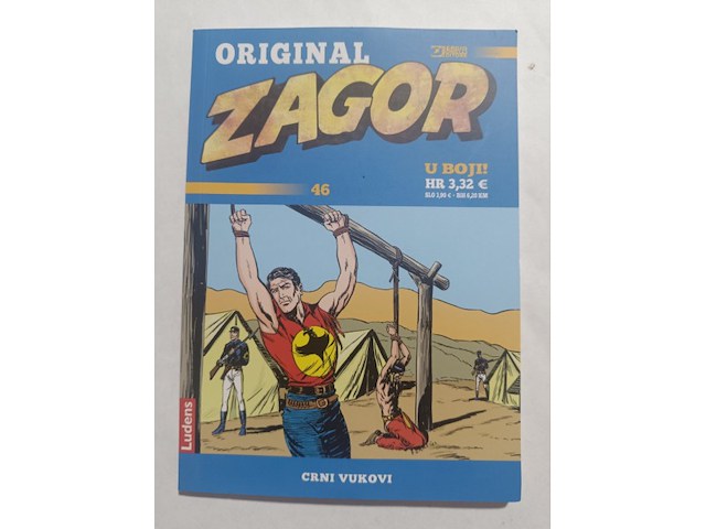 Zagor orginal 46 Crni vukovi