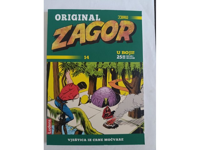 Zagor orginal 14 Vještica iz crne močvare