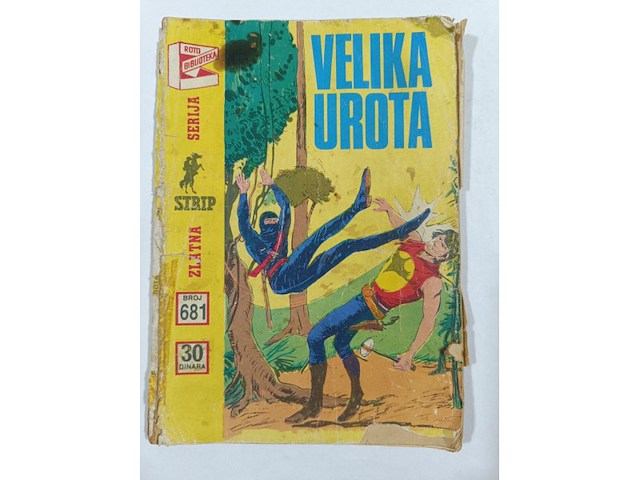Zagor Zlatna serija 681 Velika urota