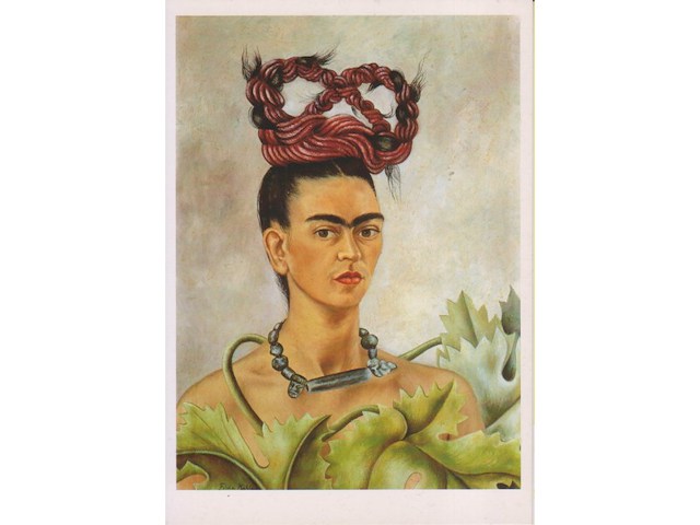FRIDA KALO: Self-Portrait with Braid, 1941
