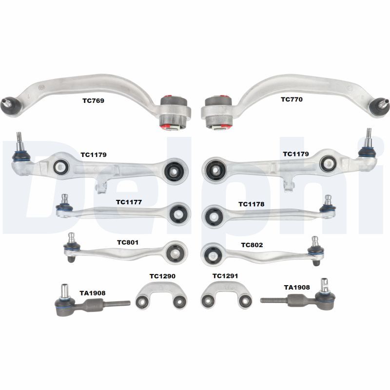 Set za popravku, rame DELPHI TC1500KIT