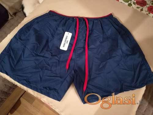 Novi muski sorts Fashion u velikom broju 4XL Teget Novo