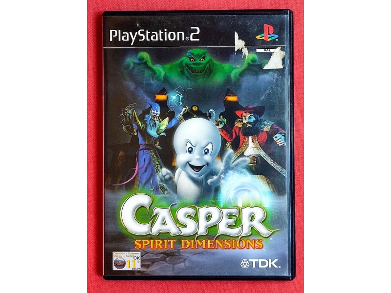 CASPER Spirit Dimensions - PS2 Originalna Igra