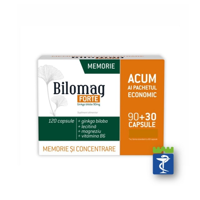 BILOMAG FORTE KAPSULE 120X90MG