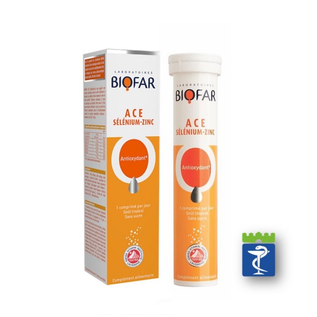 BIOFAR ACE SLENIUM ZINK EFERVETE A20