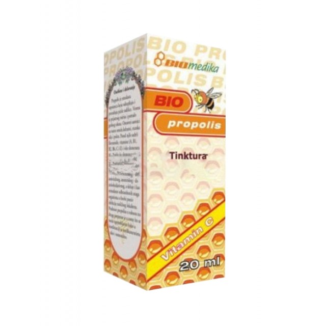 BIOPROPOLIS TINKTURA +VITAMIN C 20ML