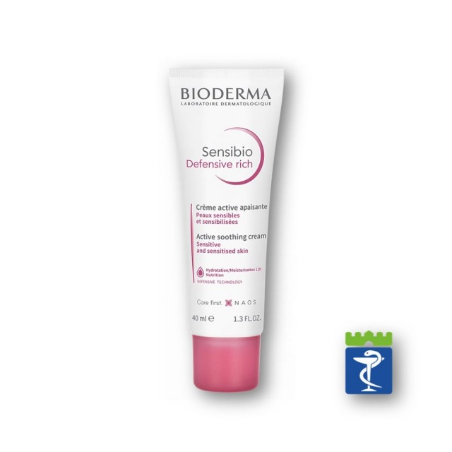 BIODERMA SENSIBIO DEFENSIVE RICH KREMA 40ML
