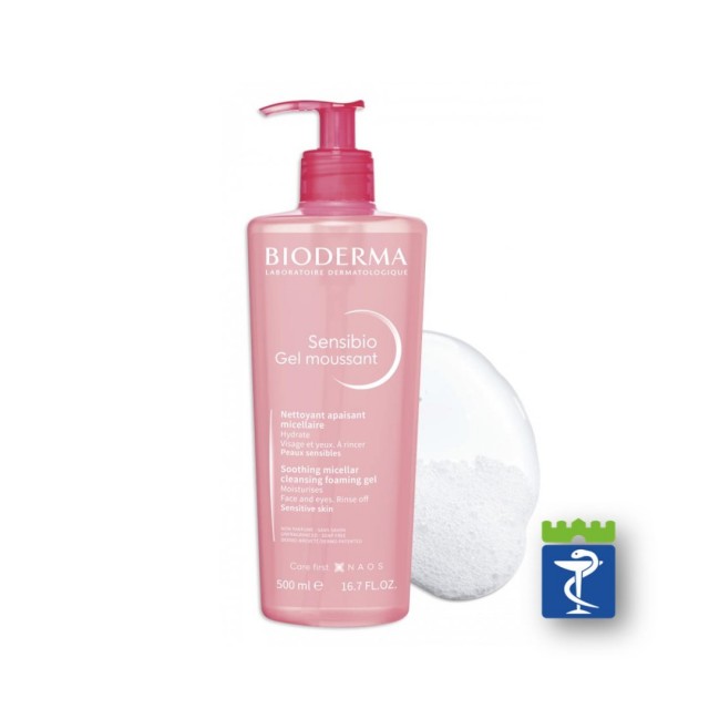 BIODERMA SENSIBIO GEL MOUSSANT 500ML PROMO