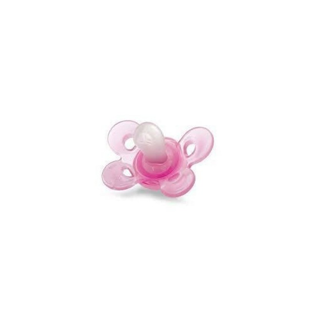 CHICCO VARALICA SILIKON 0-6M ROZE