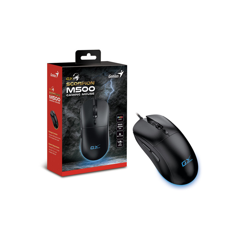 Genius Scorpion M500,BLACK,USB