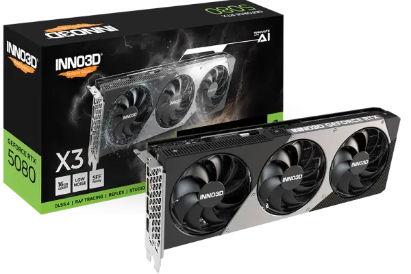 INNO3D NVIDIA GEFORCE RTX 5080 X3 16GB GDDR7 256bit Grafička karta
