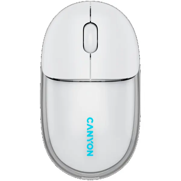 CANYON mouse OnClick 24 BT Wireless TransparentWhite ( CNS-CMSW24W )