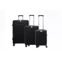 Putni koferi od polipropilena Komplet Enova Longbeach carbon black 526340