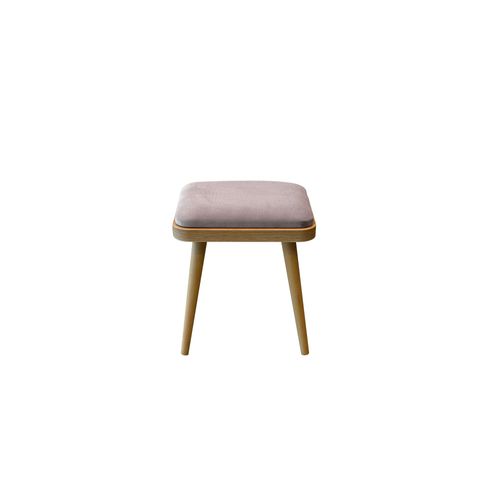 Vina Mini 0701 - Oak, Soho Grey Oak Grey Stool Set (2 Pieces)