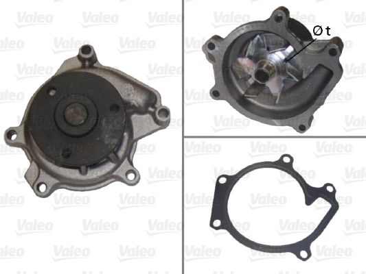 Pumpa za vodu, hlađenje motora VALEO 506707