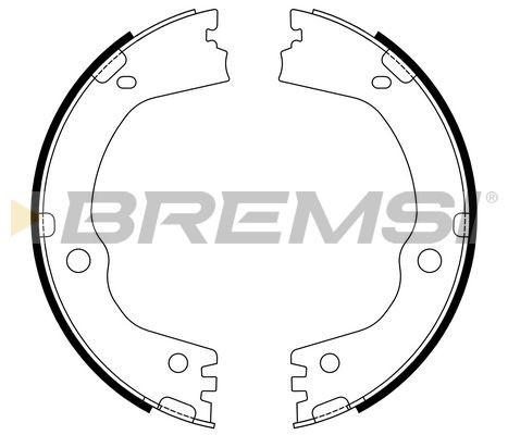 Paknovi BREMSI GF1107