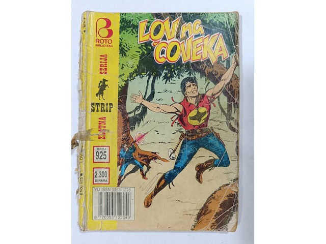 Zagor Zlatna Serija 925 Lov na čoveka