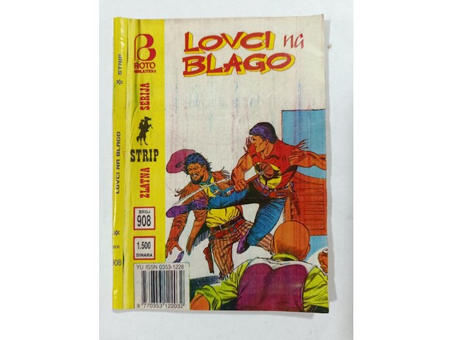 Zagor zlatna serija 908 Lovci na blago