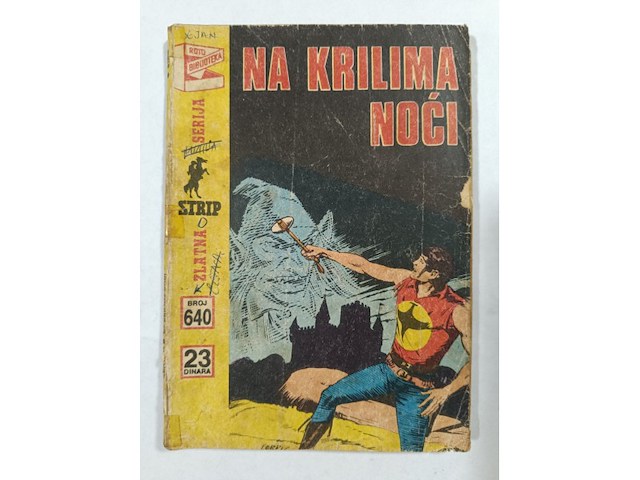 Zagor zlatna serija 640 Na krilima noći