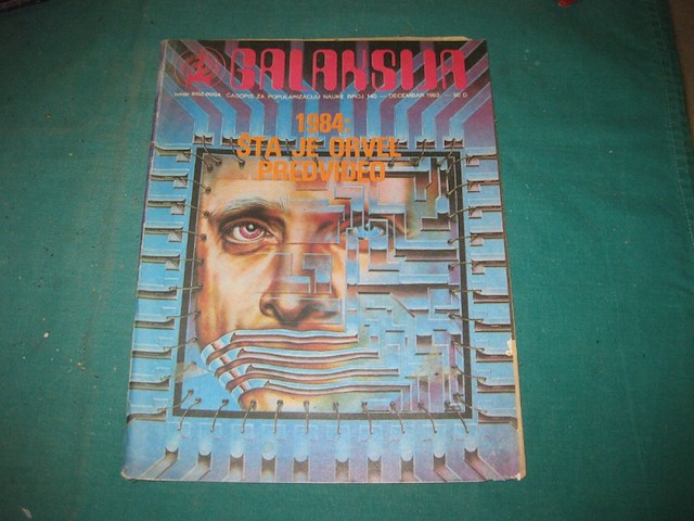 Galaksija br.140 (1983) časopis za popularizaciju nauke
