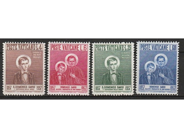 Vatican, Vatikan - St. Domenico Savio - 1957 - MNH