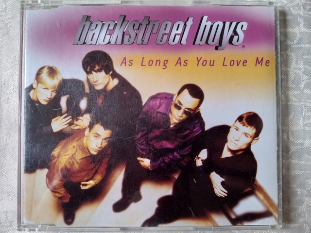 Backstreet Boys As Long As You Love Me Maxi CD