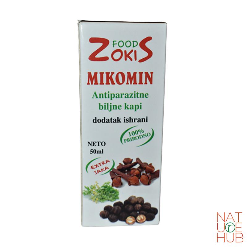 Mikomin antiparazitne biljne kapi zokis food 50ml