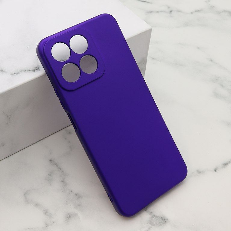 Zastitna maska (futrola) Soft Silicone - Huawei Honor X7c/Honor 200 Smart ljubicasta (MS)